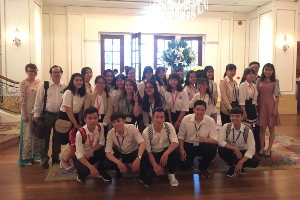 Accounting students attending “ICAEW Celebrating Excellence” ceremony ...